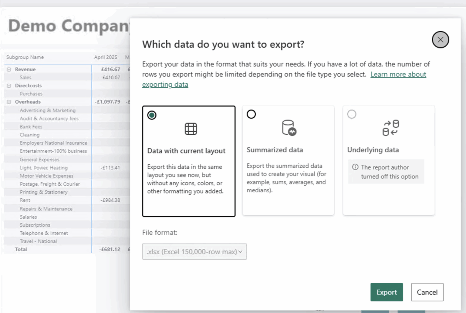 How to Export Power BI to Excel (3 Easy Methods)