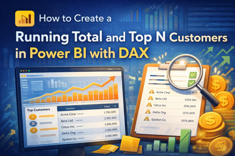 Power BI DAX Running Total Explained in Detail - Connectorly